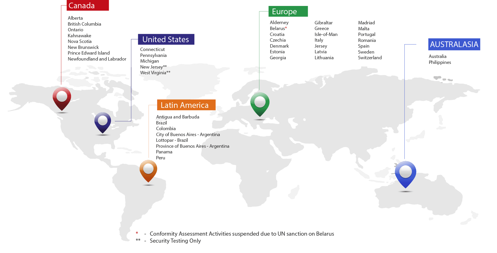 Jurisdictions — Gaming Associates | Pioneers of Online Gaming ...